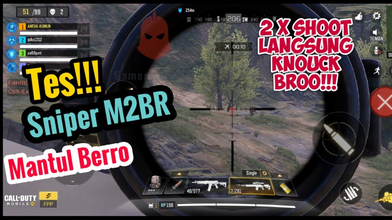Call Of Duty | Shoot Enemy With Sniper M2BR ? | MAPS Launch Base | No ...