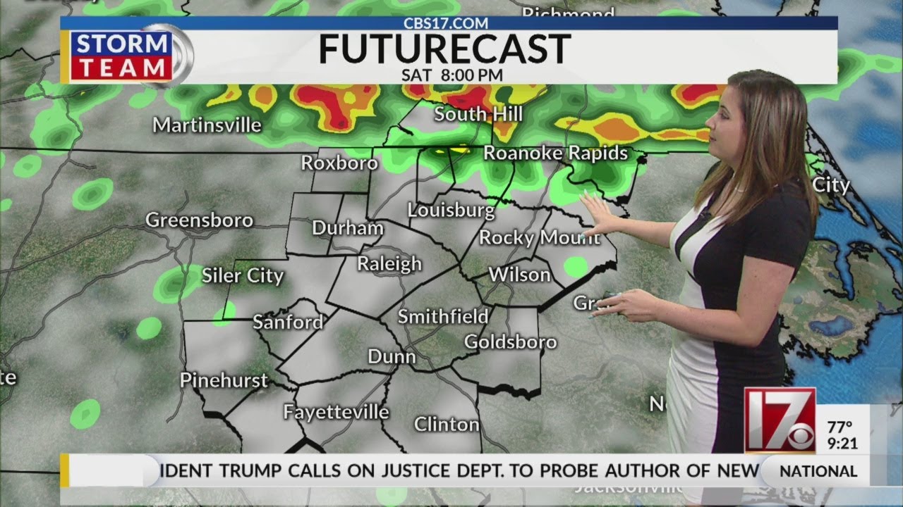 Kristin Ketchell's Saturday afternoon and evening weather forecast ...