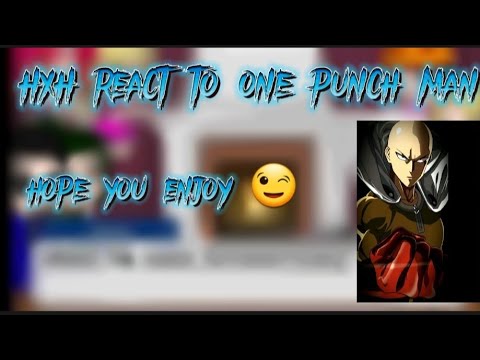 HxH react to one punch man - YouTube