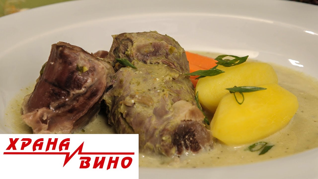 Teleski muskul vo sos od boranija | Hrana i Vino MKD - YouTube