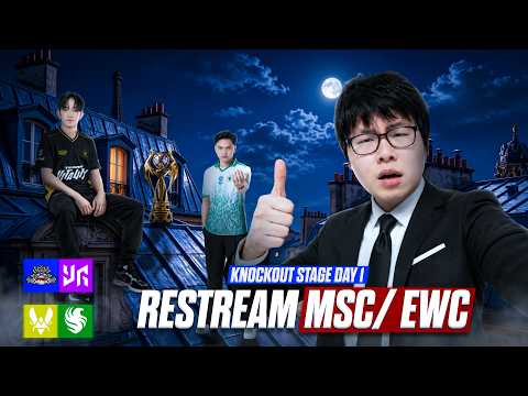 🔴 VITALITY INDO VS FALCONS PH!! EWC MSC 2026 WATCH PARTY KNOCKOUT STAGE DAY 1!! 🔴