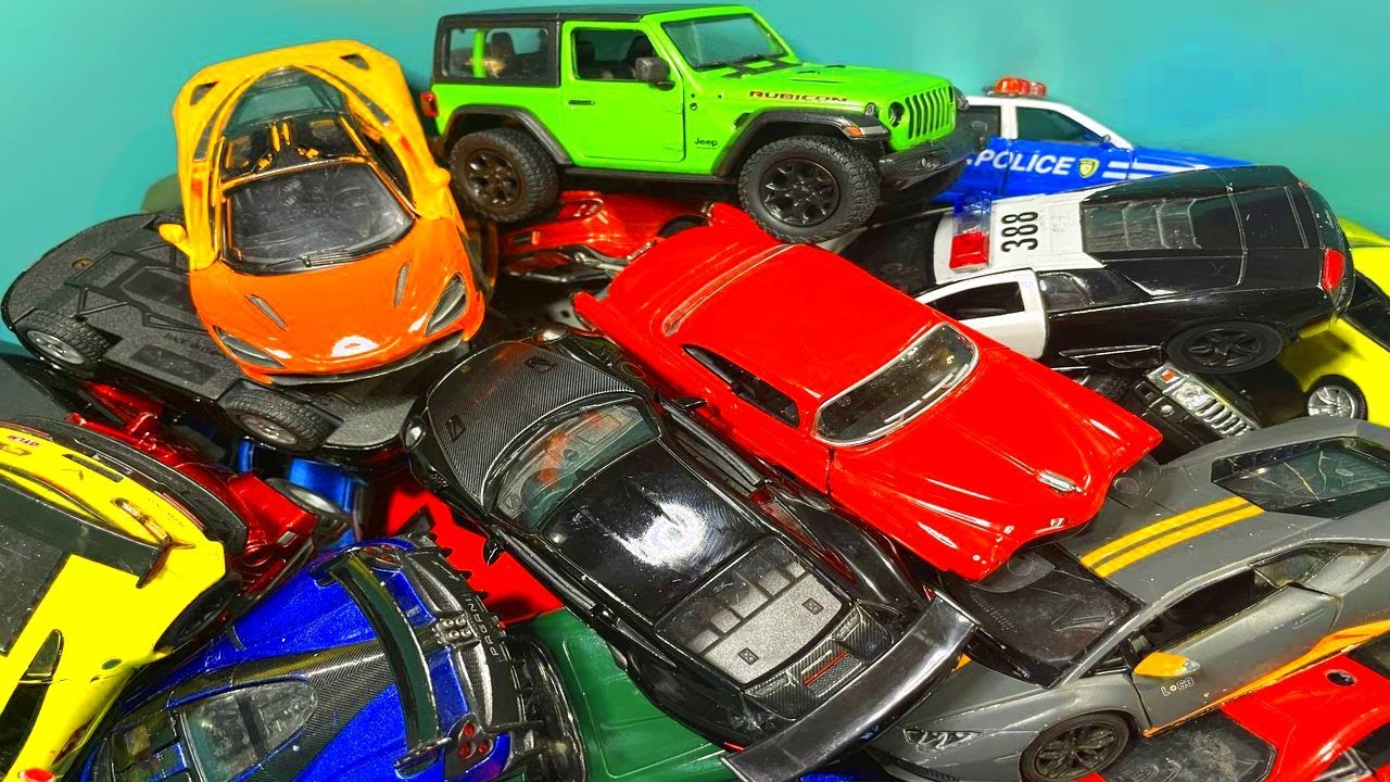 Super Diecast Metal Scale Model Cars 44 - YouTube