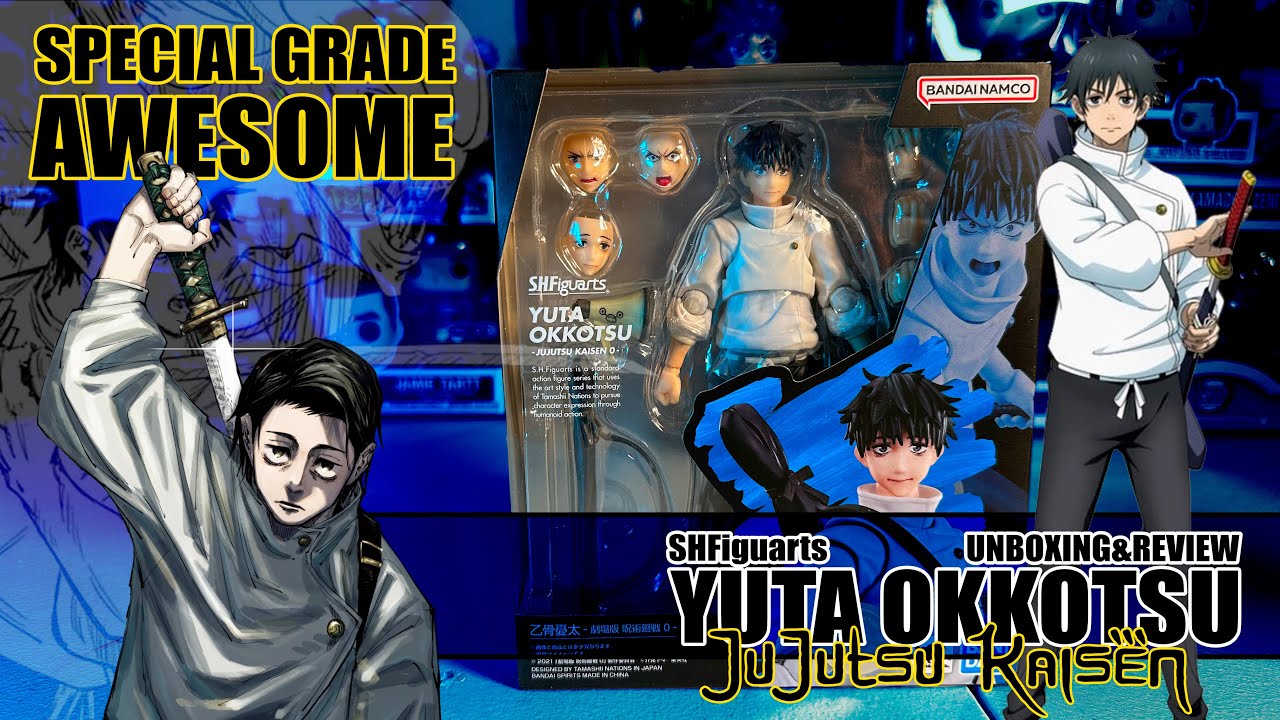 Jujutsu Kaisen Yuta Okkotsu SH Figuarts Figure Review - The Awesome ...