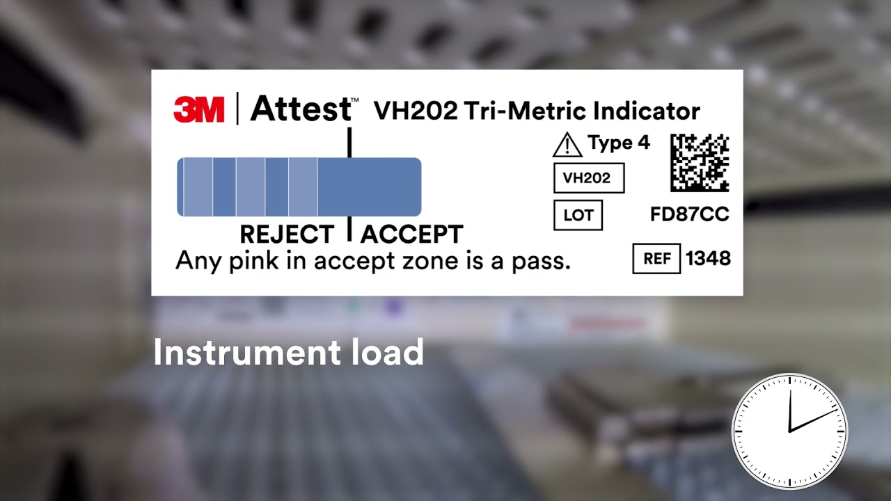 3M™ Attest™ VH2O2 Tri-Metric CI 1348 Type 1 v Type 4 CI Demo Video MP4 ...