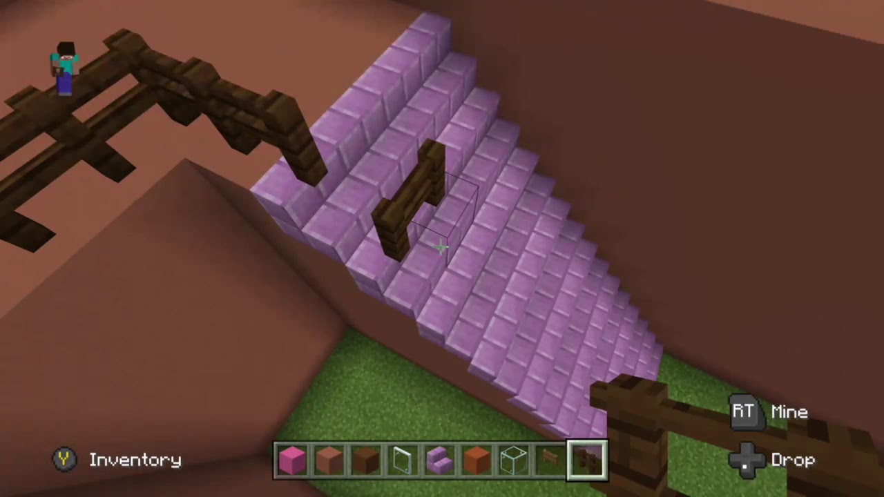 First Minecraft Build Ever The SImpsons House Part 2 - YouTube