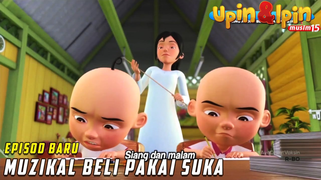 FULL Episod Baru Upin & Ipin Musim 16 - Muzikal Beli Pakai Suka | Upin ...