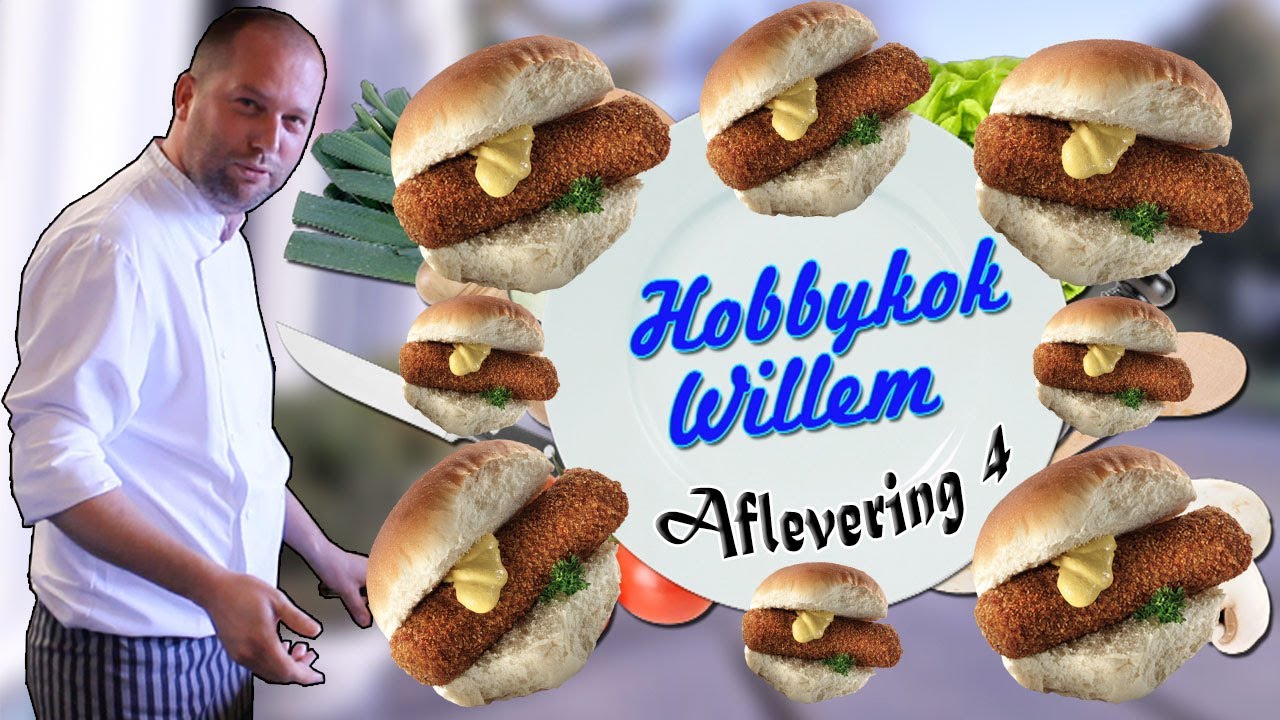 Broodje Mosterd... Met Kroket! - Hobbykok Willem - YouTube