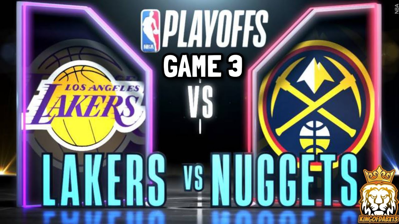 LAL VS DEN: WCSF GM 3🏀 - YouTube