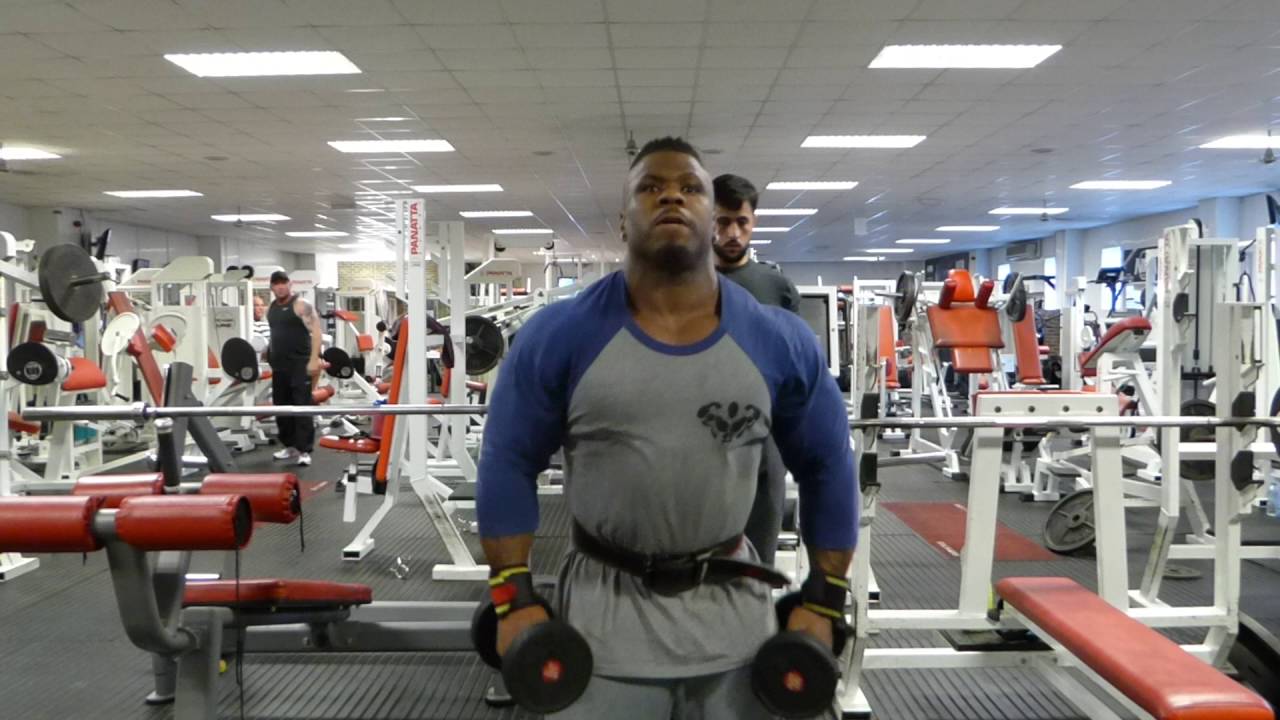 IFBB PRO SHAUN JOSEPH TAVERNIER HEAVY SHOULDER PRESS - YouTube