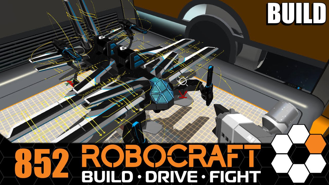 Robocraft Sky Yacht SMG Plane Let's Build - YouTube