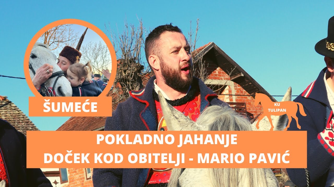 Kod obitelji Mario Pavić - POKLADNO JAHANJE OPĆINA BEBRINA KU TULIPAN ...