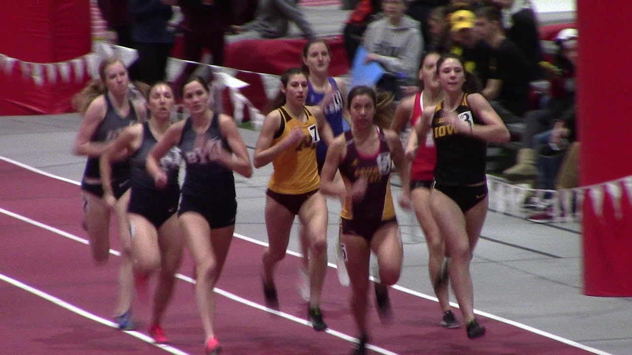 2018 Iowa State Classic 800m Mallory King - YouTube