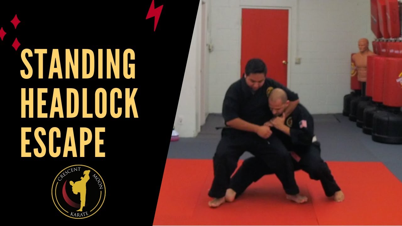 Standing Headlock Escape - YouTube