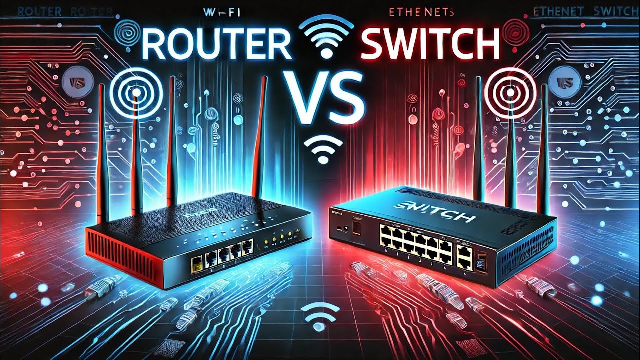 Routers vs. Switches:What’s the Difference? Explained in 3 Minutes!# ...
