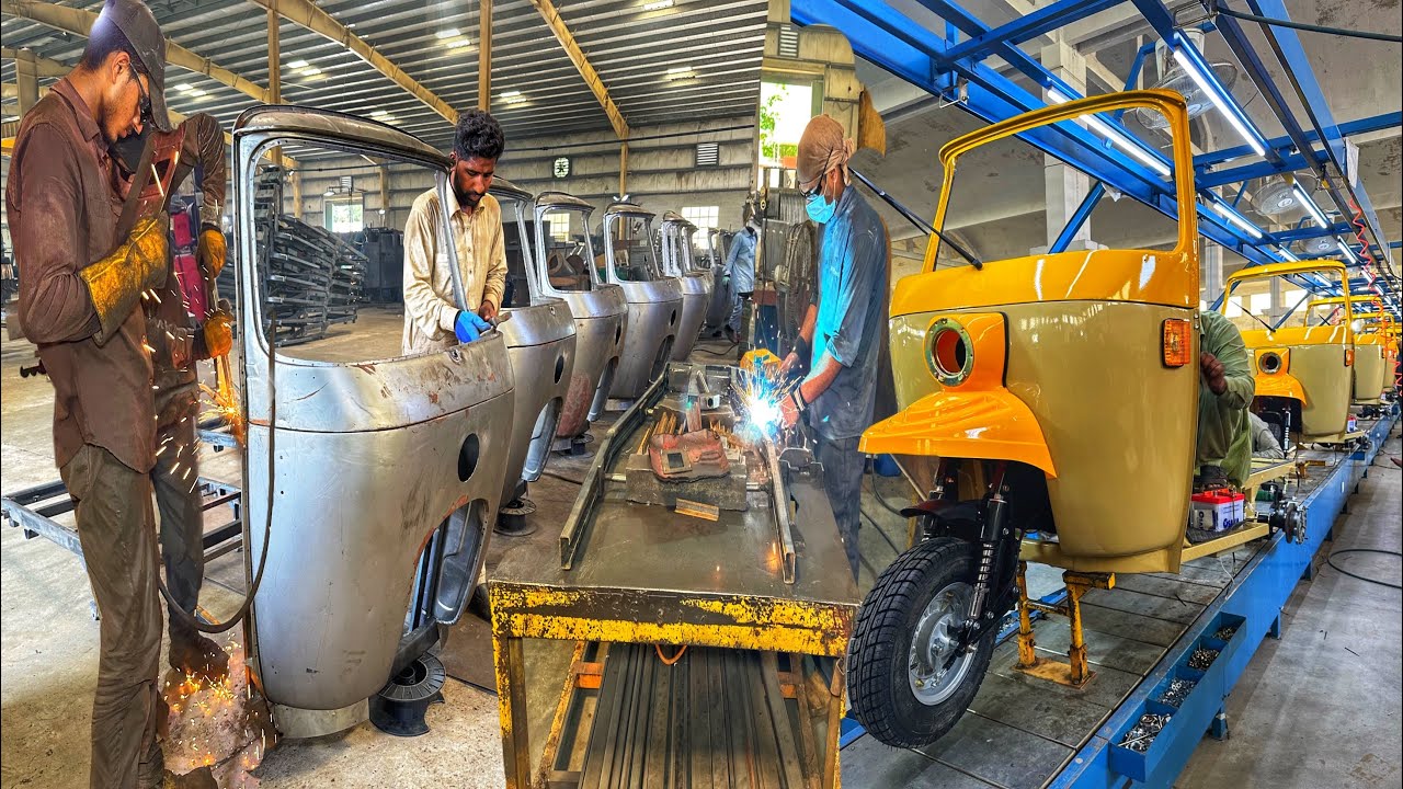 Tuk Tuk Rickshaw Making Procedure | A Complete Guide to Making Auto ...