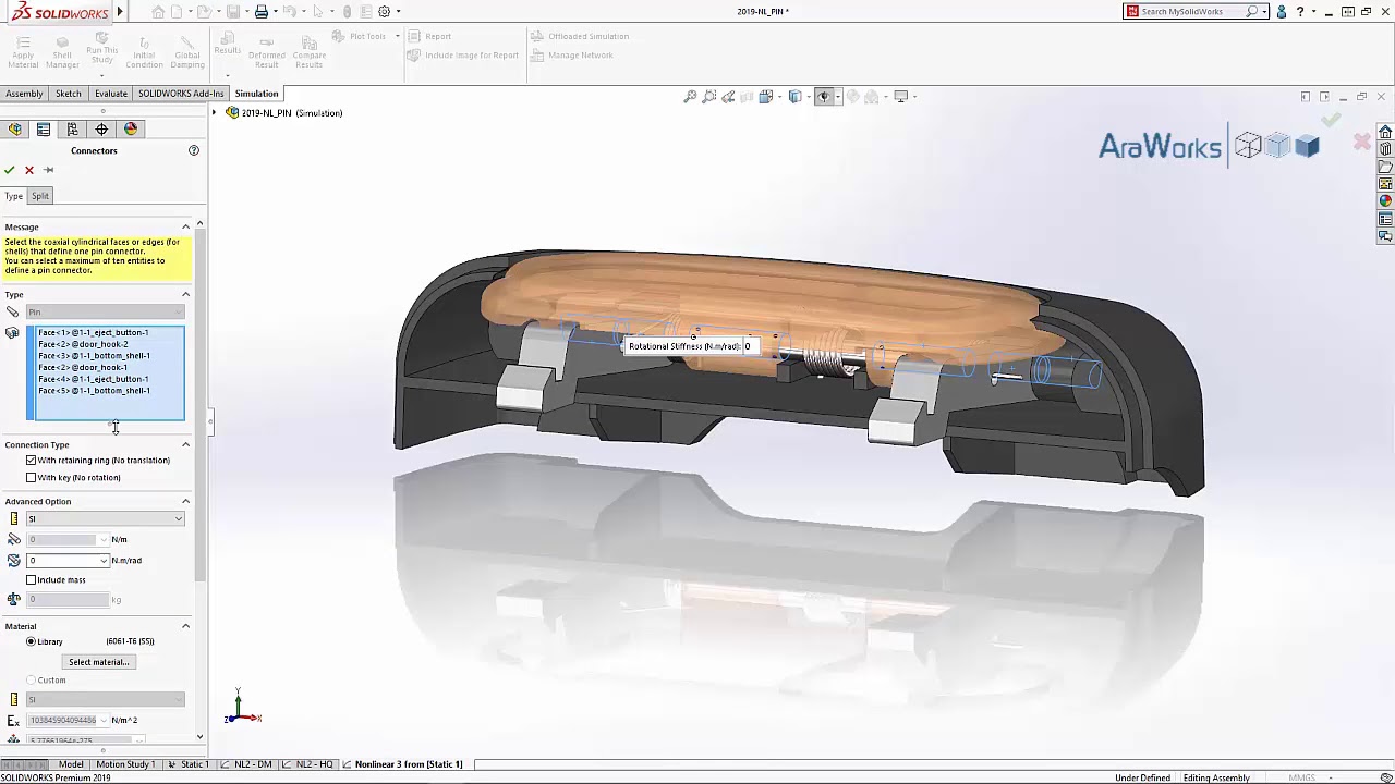 SOLIDWORKS 2019: Simulación - Elementos finitos - YouTube