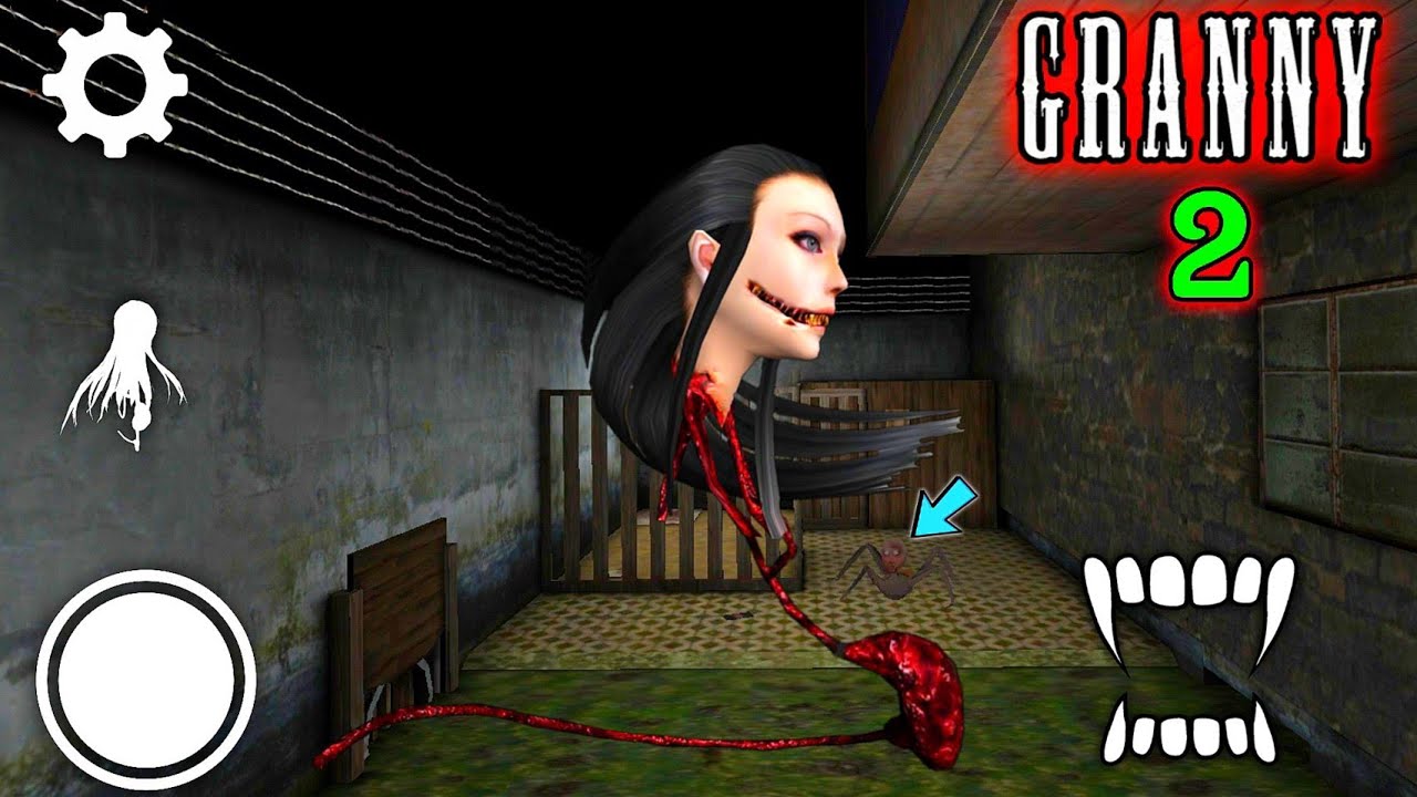 Playing As “Krasue” From Eyes: The Horror Game In Granny Chapter 2 Hard ...