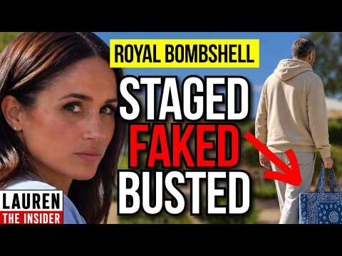 MEGHAN  BUSTED FAKING IT! INSIDE STAGED PICS, MEDIA LIES & TROLLING PUBLIC