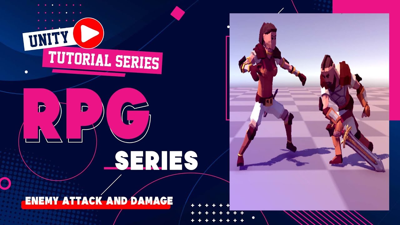 Unity Unleashed: Start Your 3D RPG Journey PART 17 - Combat System: Enemy Deal Damage - YouTube