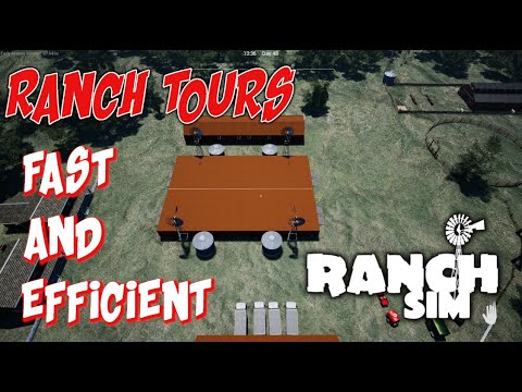 RANCH SIM - RANCH TOURS ORGANIZED RANCH SYSTEM - YouTube