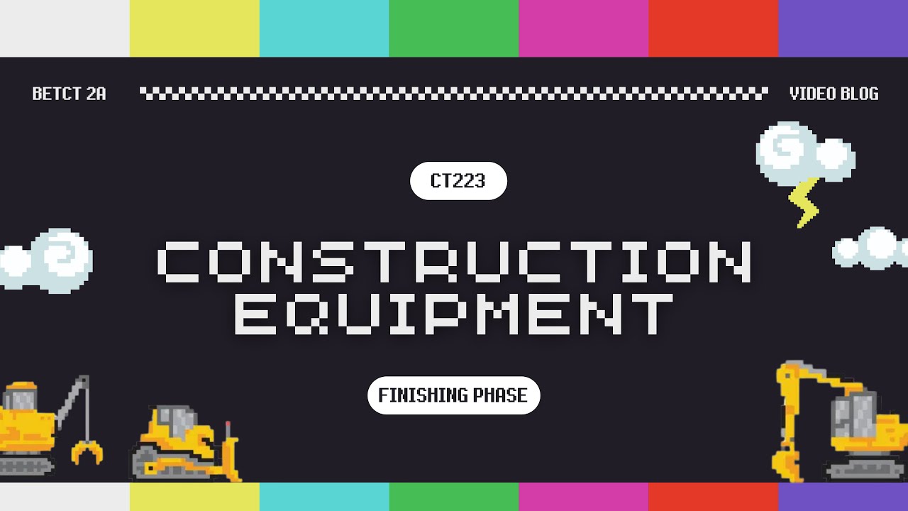 Finishing Phase - Construction Equipment - YouTube