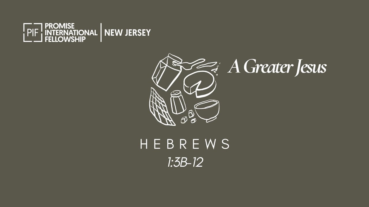 A Greater Jesus (Hebrews Sermon Series) - YouTube