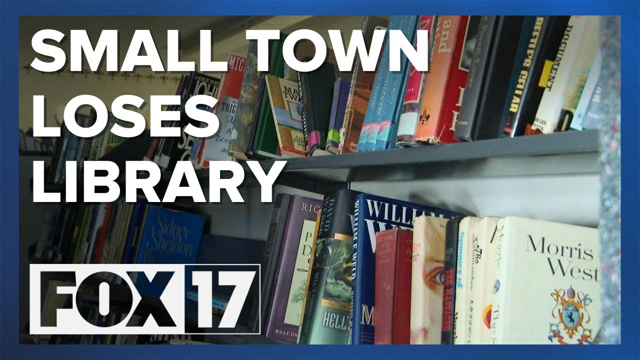 Tiny Allegan County community loses small free library - YouTube