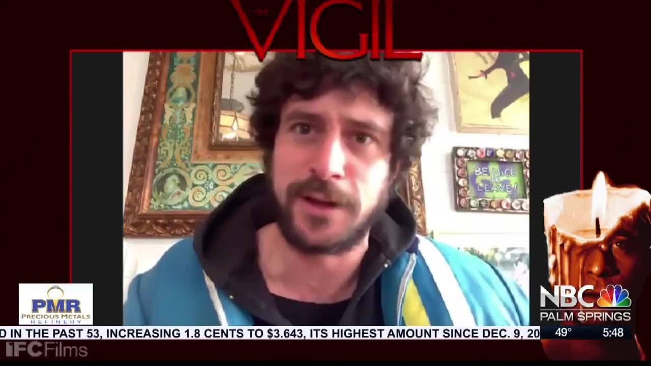 Actor Dave Davis Talks About “The Vigil” with Manny the Movie Guy - YouTube