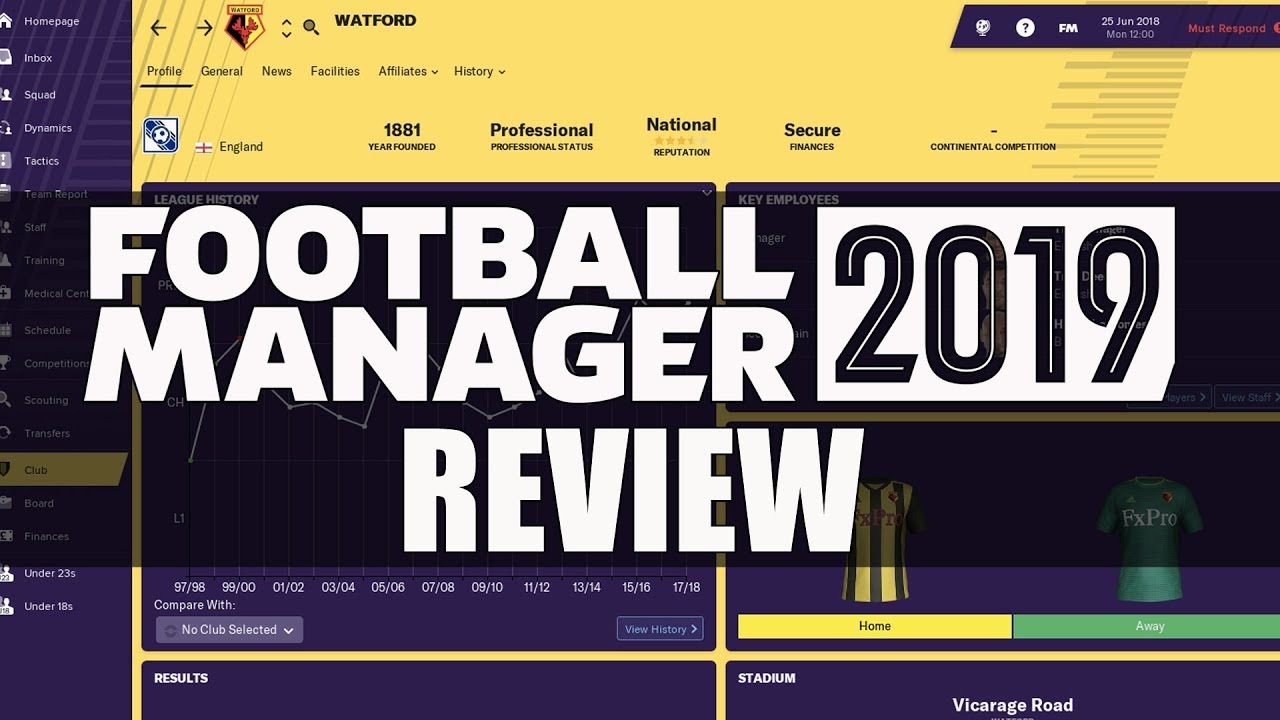 Football Manager 2019 Review - The Final Verdict - YouTube