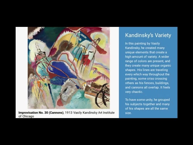 Variety And Unity In Art Unity, Harmony, And Variety Principles Of