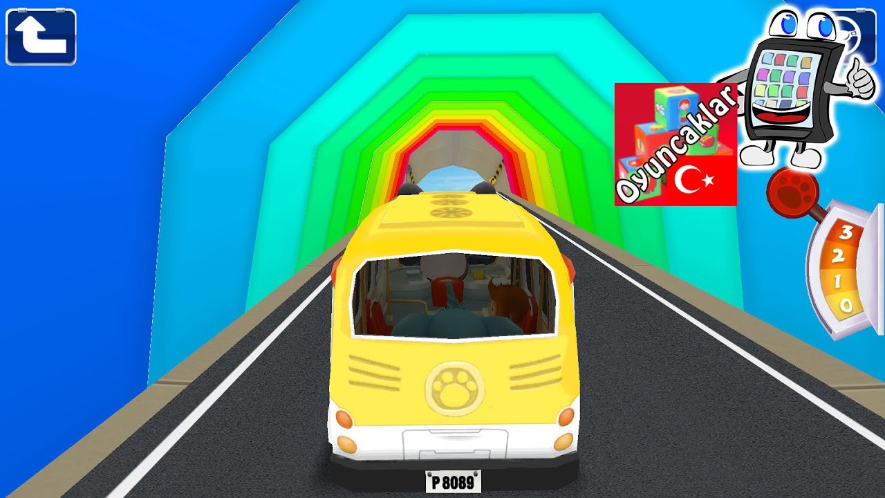 Dr.Panda's Bus Driver Oyunu - Dr.Pandanın Şehrinde Otobüs Sürüyoruz ...