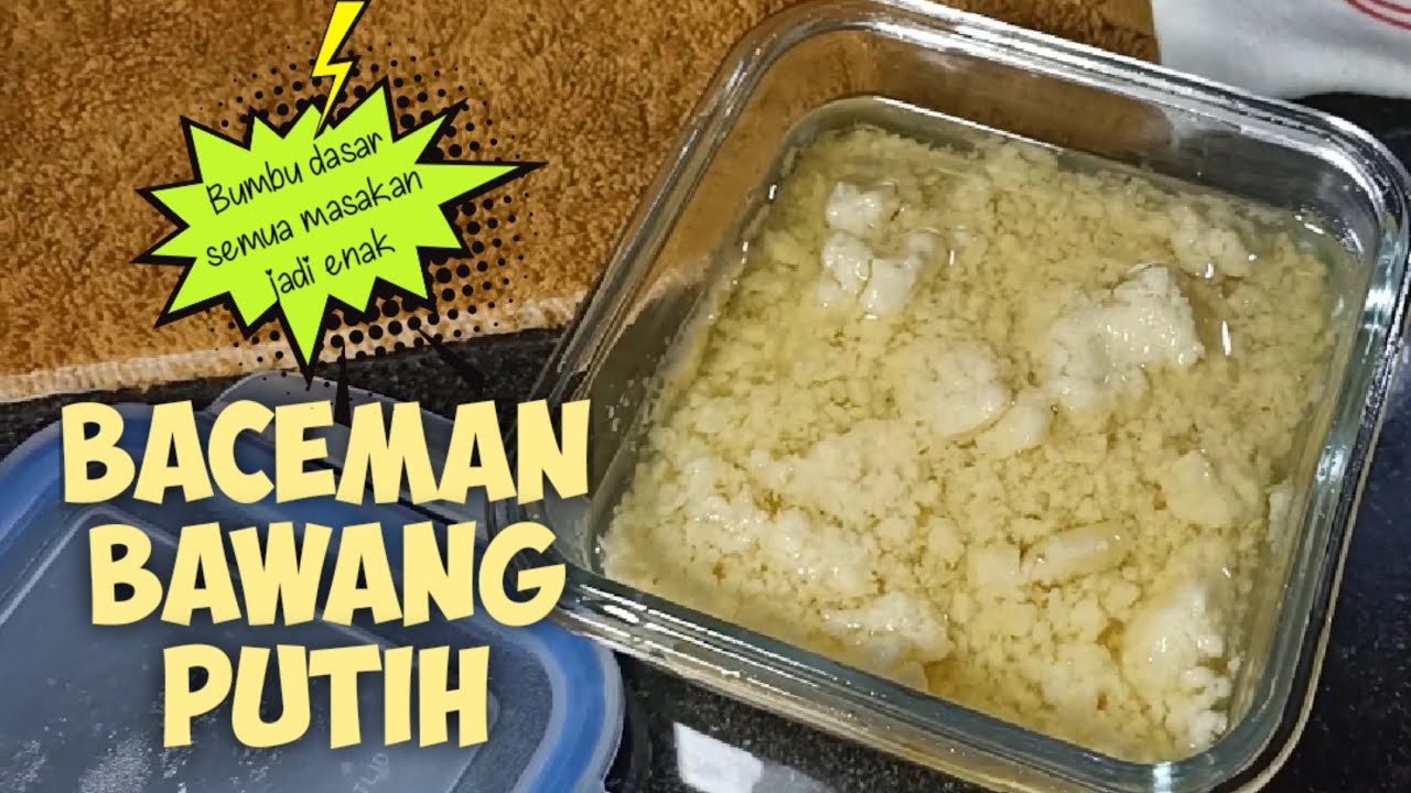 Baceman Bawang Putih, Resep baceman bawang awet dan tahan lama ala ...