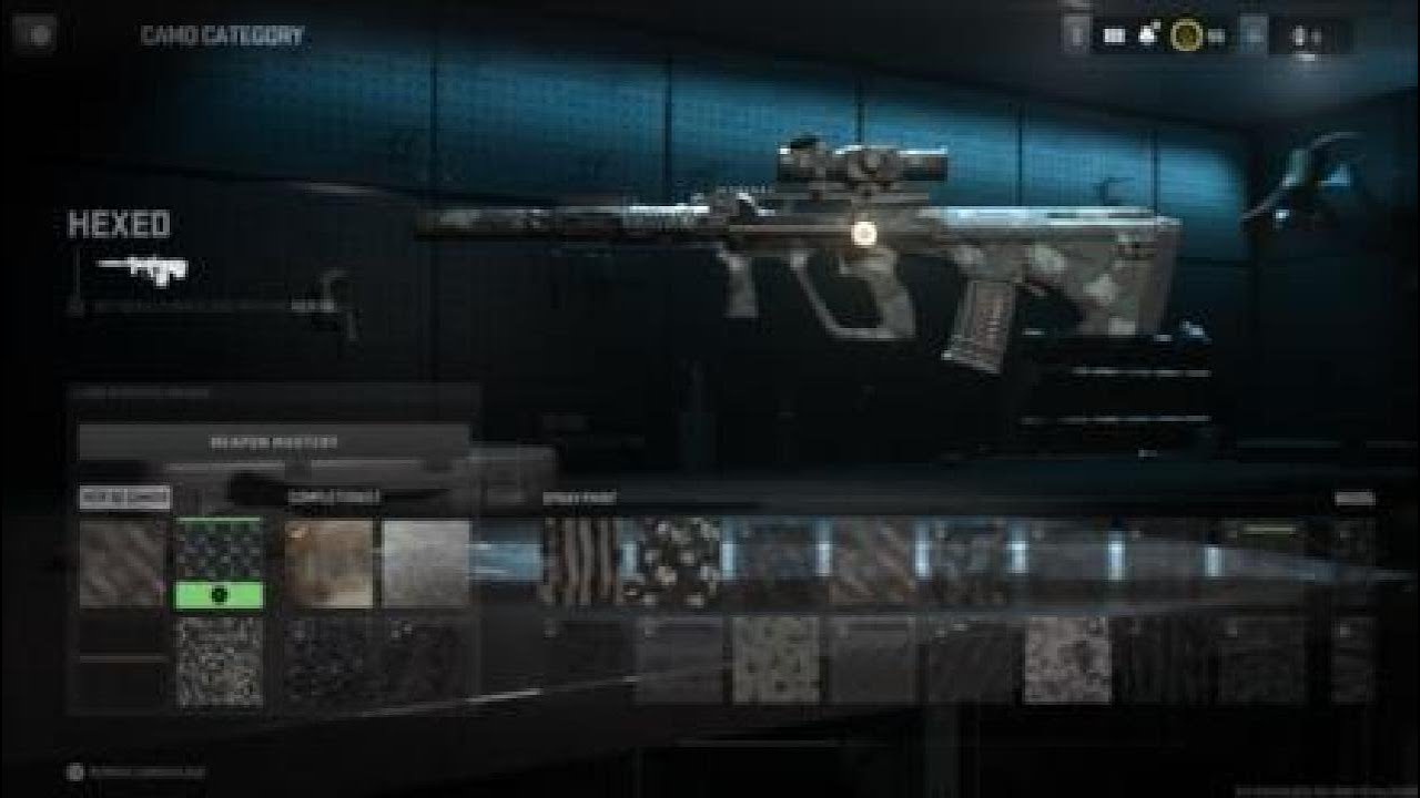 Call Of Duty Modern Warfare ll_ Platinum Camo On LMG's - YouTube
