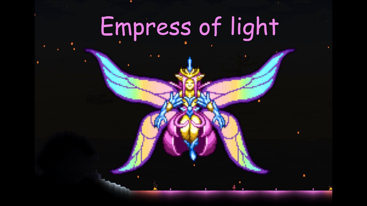 Empress of Light battle and loot in Expert mode | Terraria 1.4.0.5 ...
