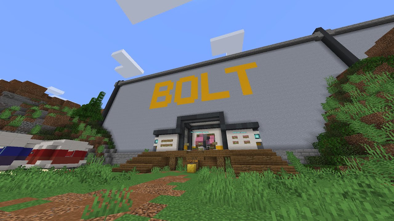 Bolt Minecraft Mini-game - YouTube