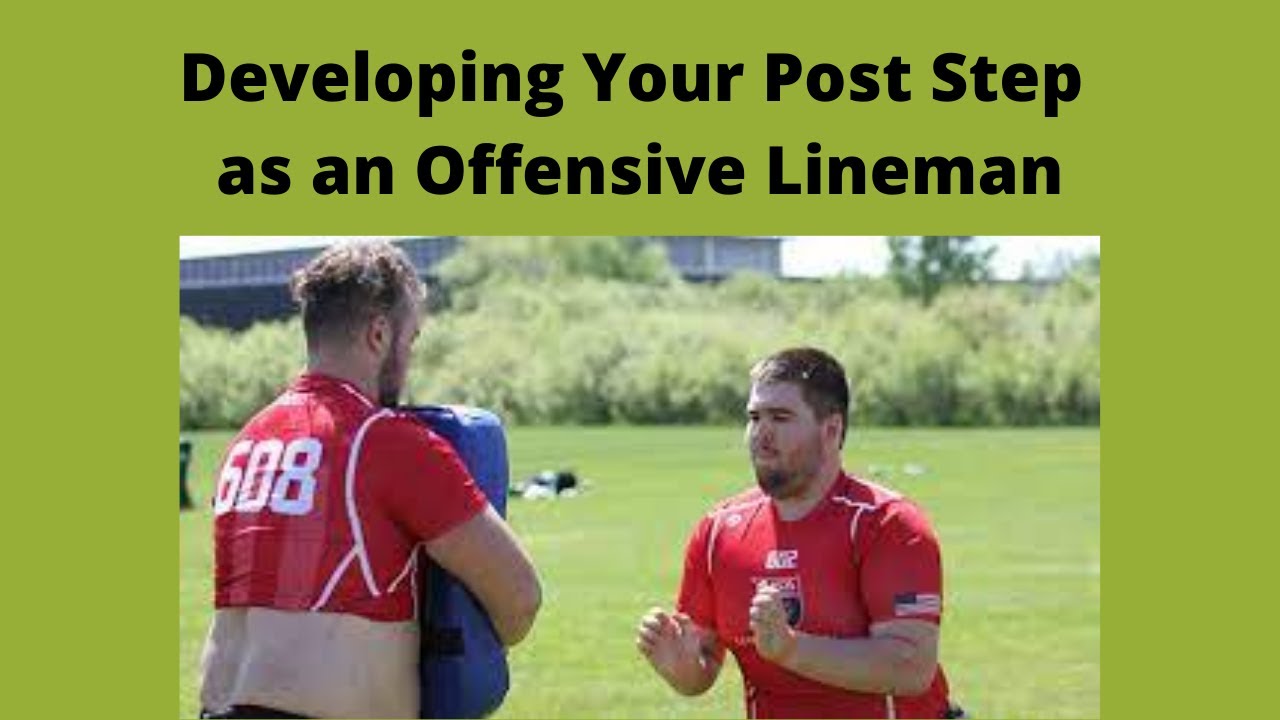 Developing Your Post Step as an Offensive Lineman - YouTube