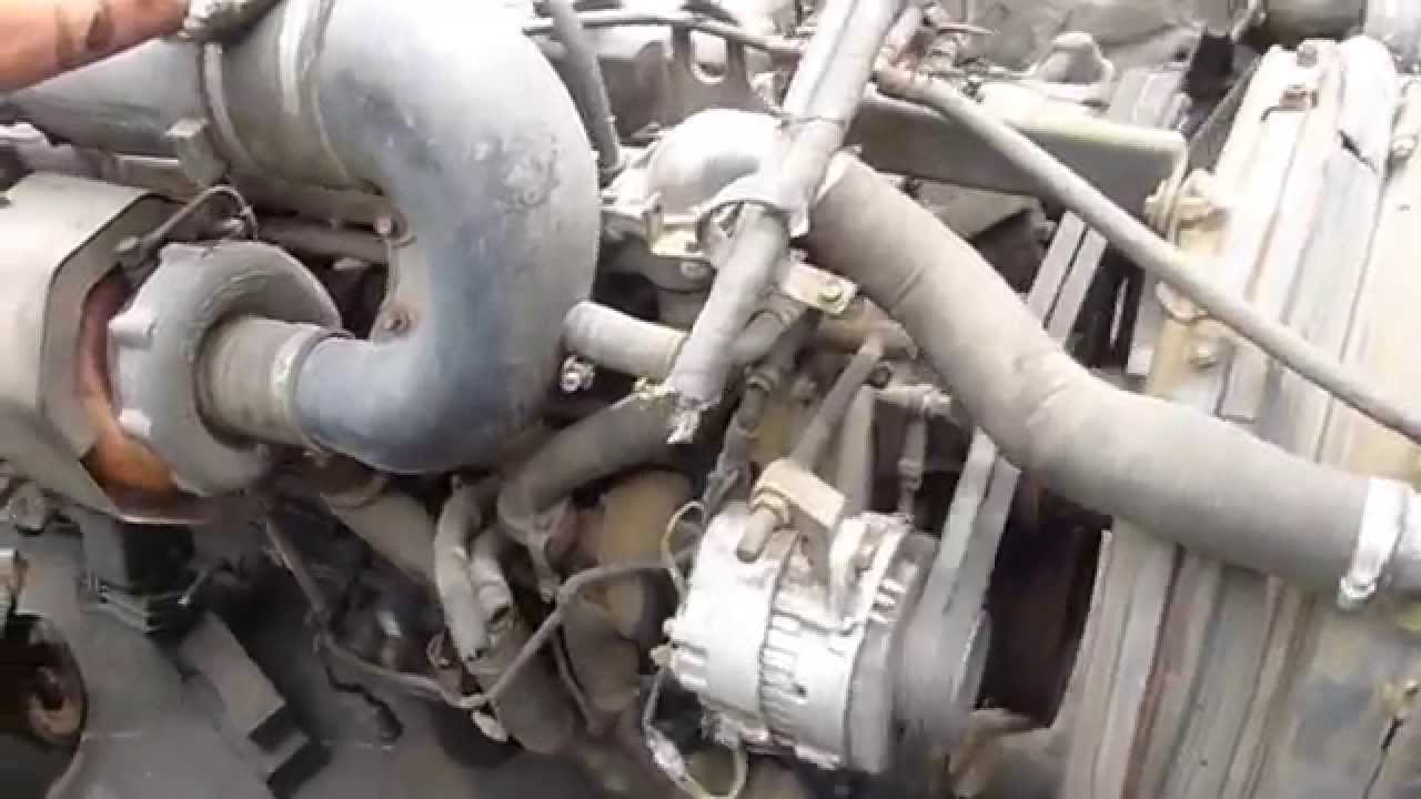 NISSAN PF6T-1 ENGINE TEST - YouTube