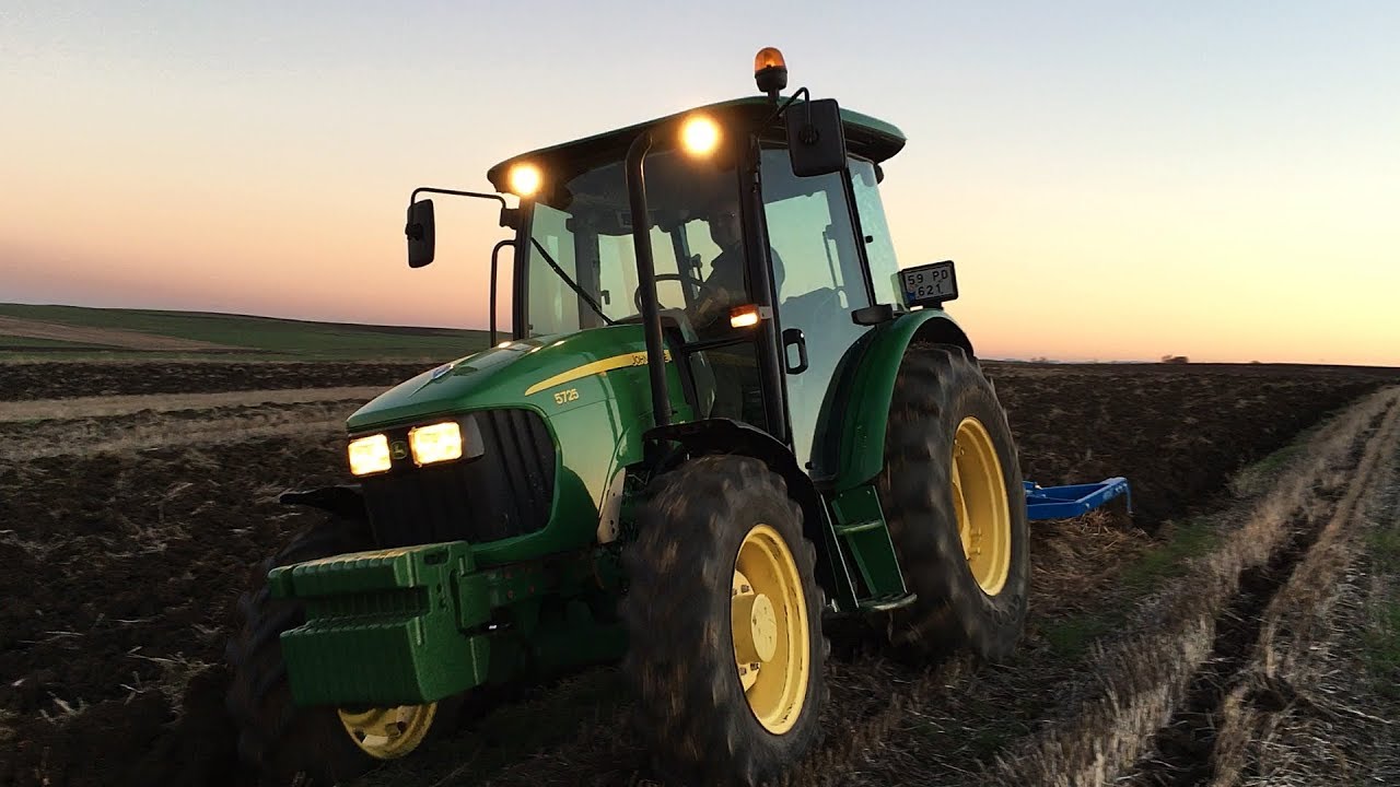 John Deere 5725 Tarla Sürümü (2016) - YouTube
