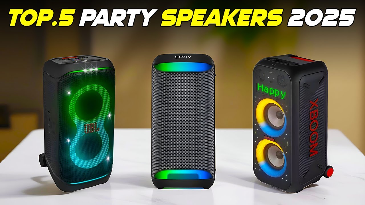 Top 5 Best Party Speakers of 2025 - YouTube