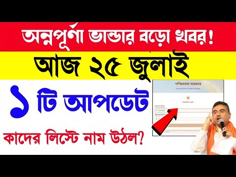 Annapurna Bhandar New Update | Annapurna Yojana Status Check | Annapurna Bhandar New Update Today