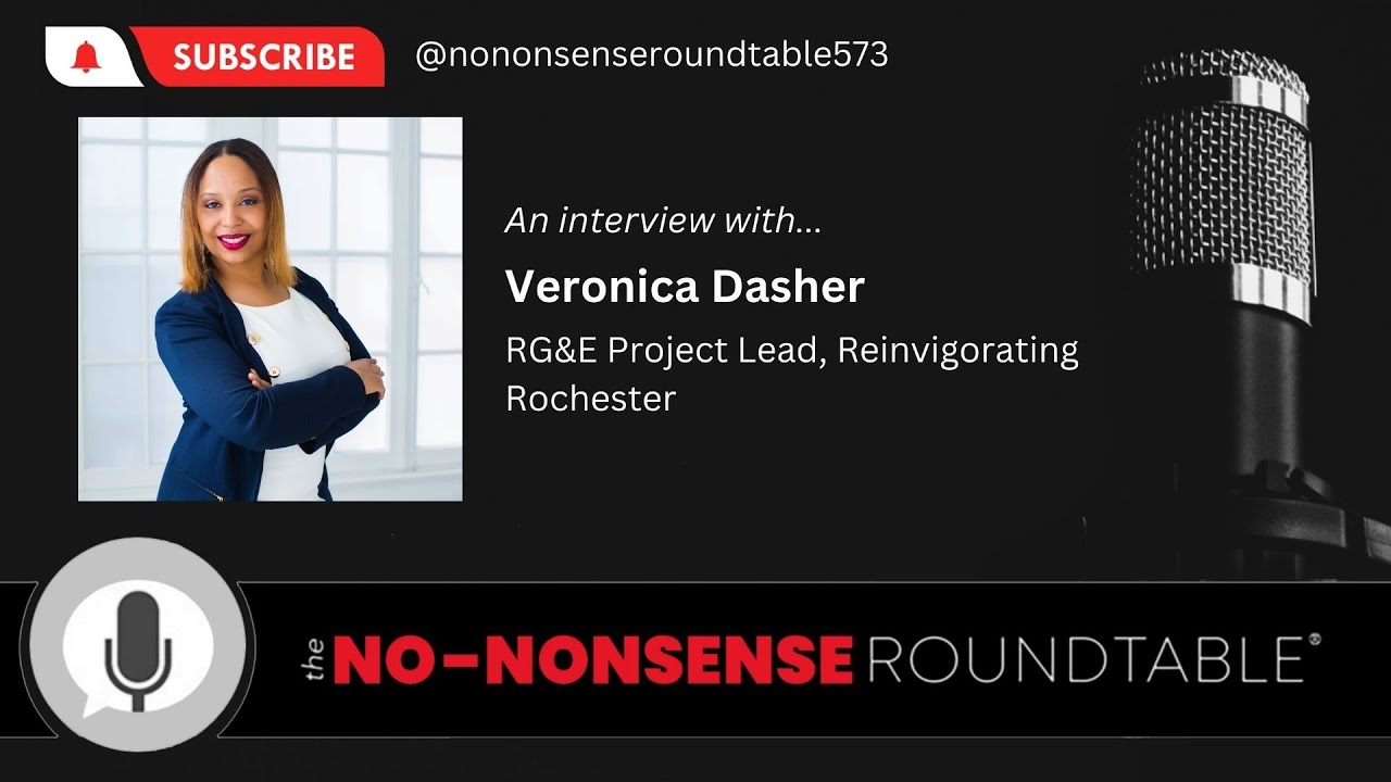 Interview with Veronica Dasher, RG&E Project Lead, Reinvigorating Rochester - YouTube