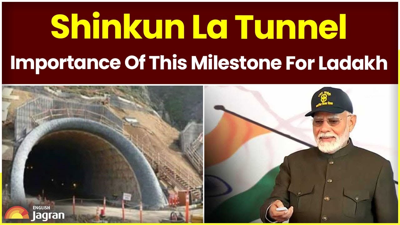 Shinkun La Tunnel: Milestone For Ladakh’s Infrastructure|PM Modi News ...