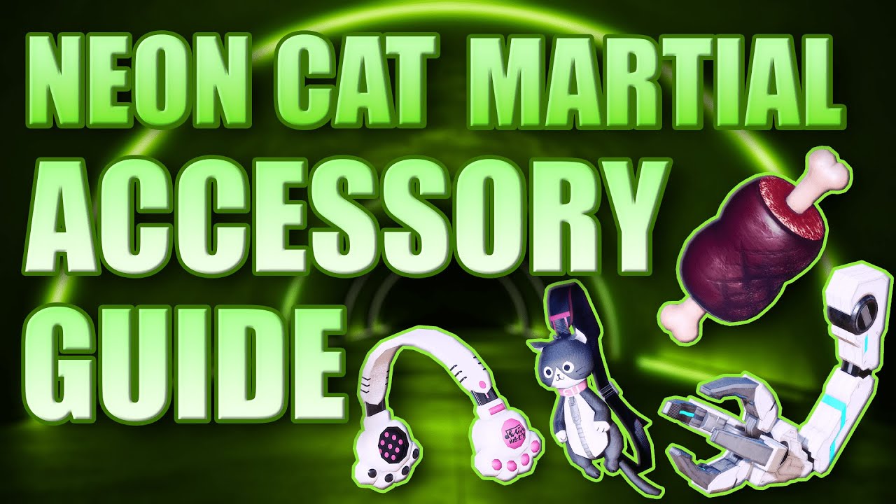 [PSO2:NGS] AC Accessory Guide - Neon Cat Martial - YouTube