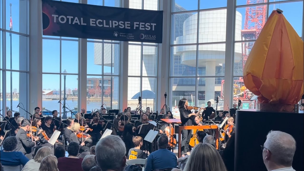 Vivaldi the Four Seasons Winter performed by The Cleveland Orchestra at Total Eclipse Fest 2024 ...