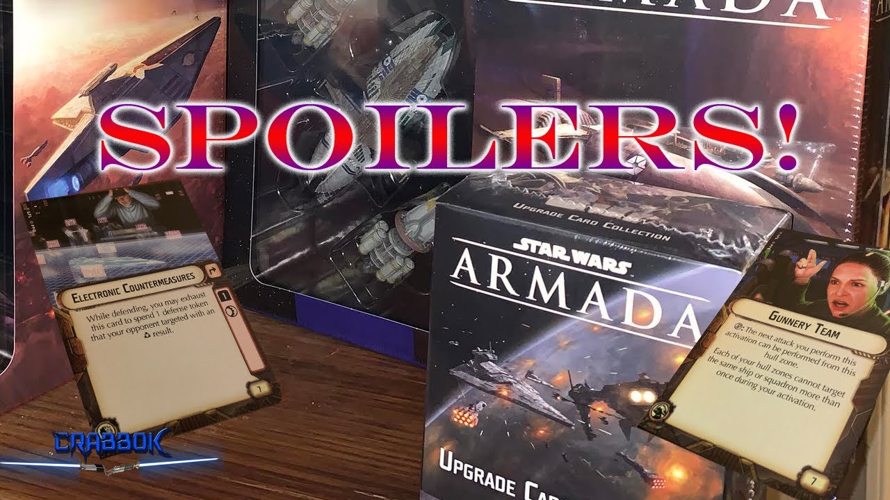 Armada - Leaks! Upgrade Card Collection Leaked Early! - YouTube