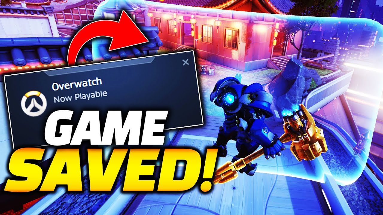 Overwatch is now PLAYABLE! Shield META DEAD! - YouTube