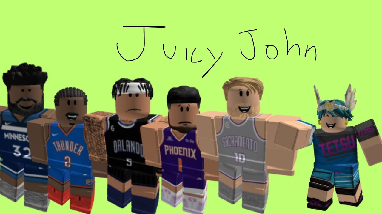 Juicy John in Basketball legends l Winning as every NBA superstar - YouTube