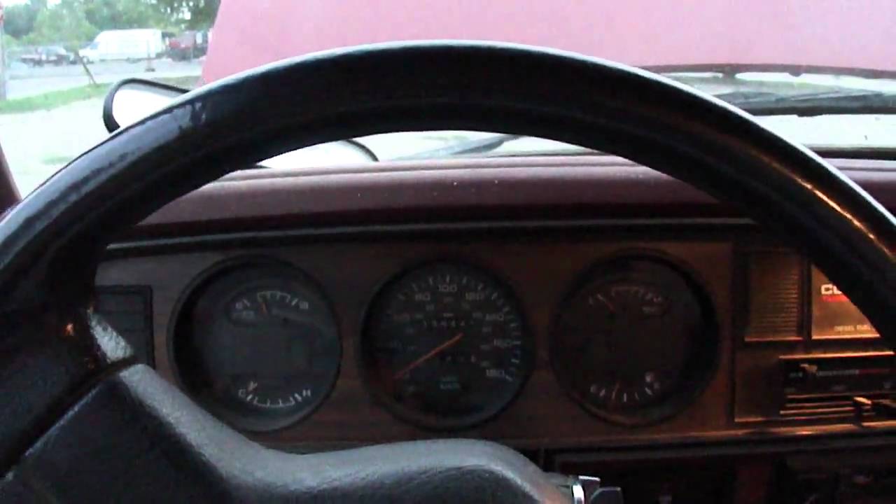 1990 Dodge D250 5.9L cummins - YouTube