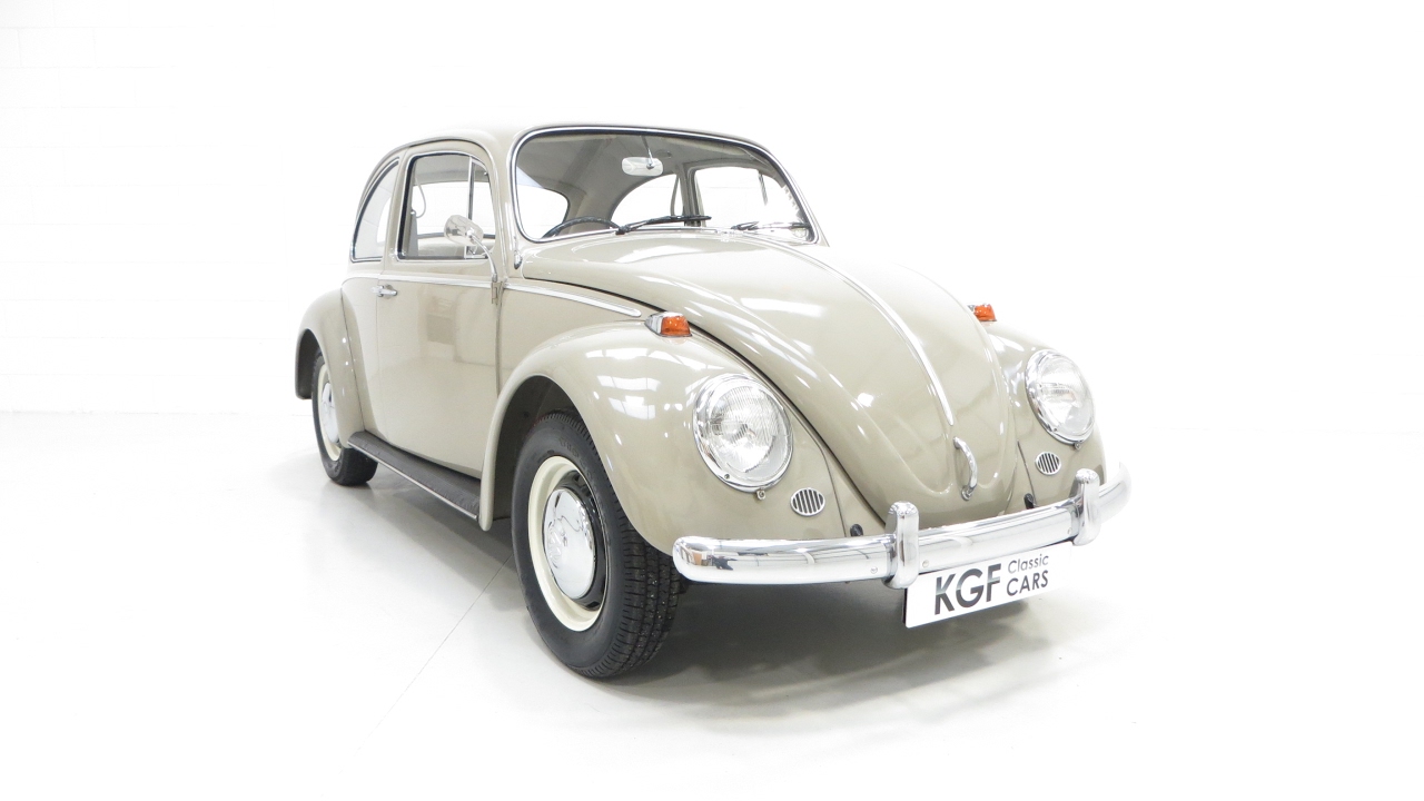 A Desirable RHD 1965 Volkswagen Beetle 1300 with 61,715 Miles and One ...