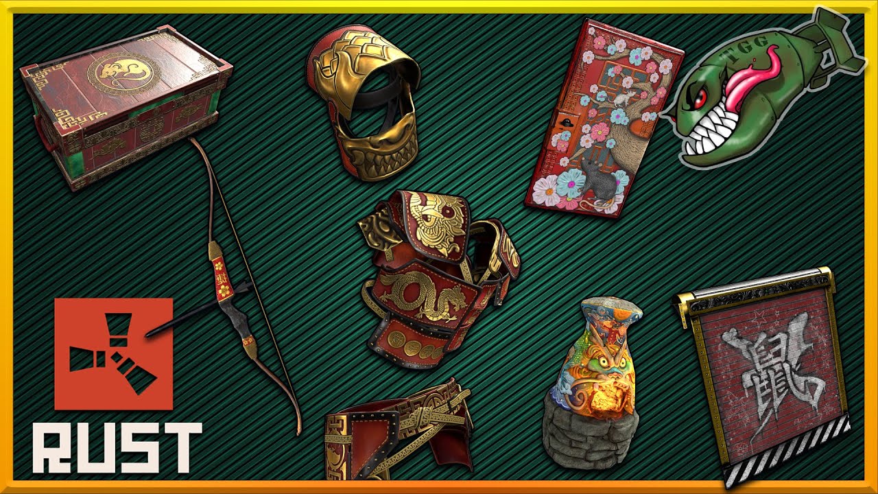 Rust Skins | Lunar New Year Part 2, Community Skins #153 (Rust Skin ...